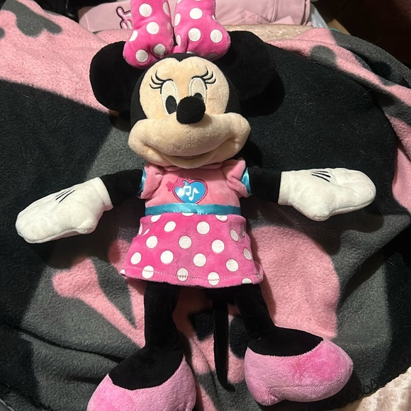Disney | Toys | Disney Junior Singing Fun Minnie Mouse Plush | Poshmark
